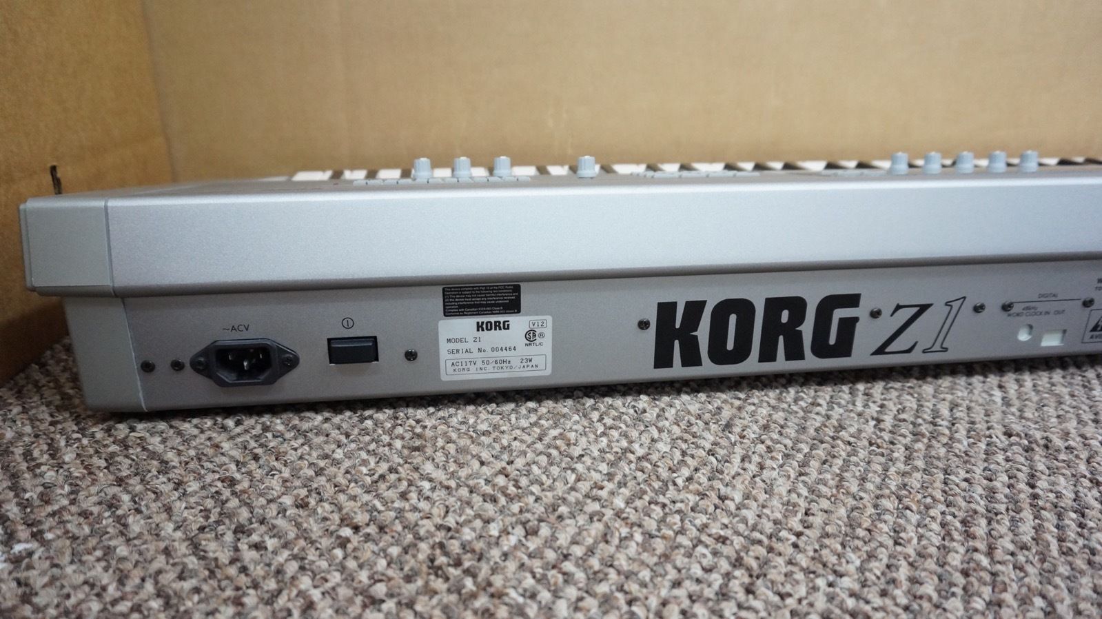 MATRIXSYNTH: KORG Z1 SN 004464