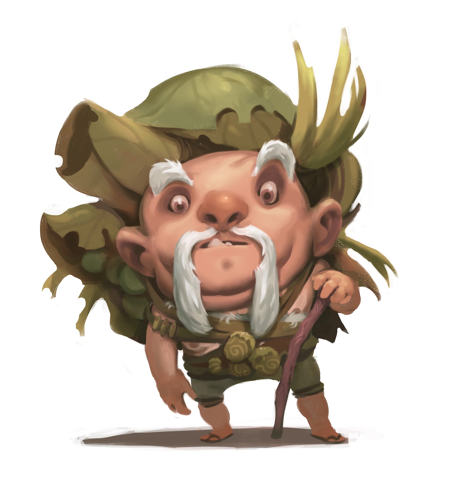 Sketch Hunter: The Art of Andrew Bosley: The Old Gnome...