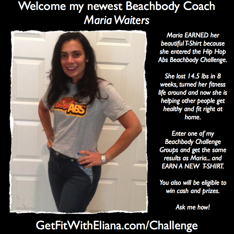 Get Fit With Coach Eliana: Welcome my newest Beachbody Coach Maria W.