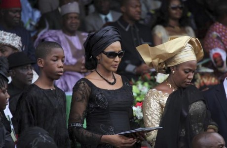 Emerald: Bianca's touching tribute to her late husband, Odumegwu Ojukwu.