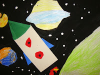 Thomas Elementary Art: 1st Grade Rockets in Space