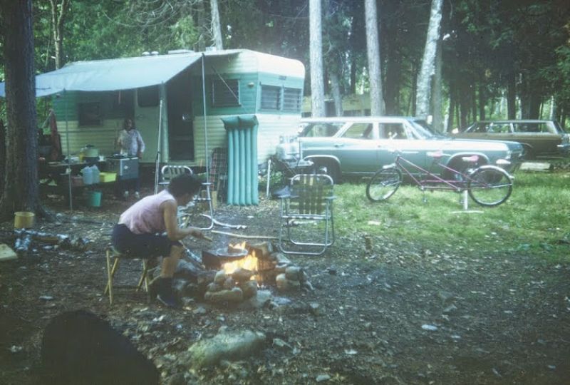 Camping in the Old Days: 20 Fascinating Color Photographs of Travel ...