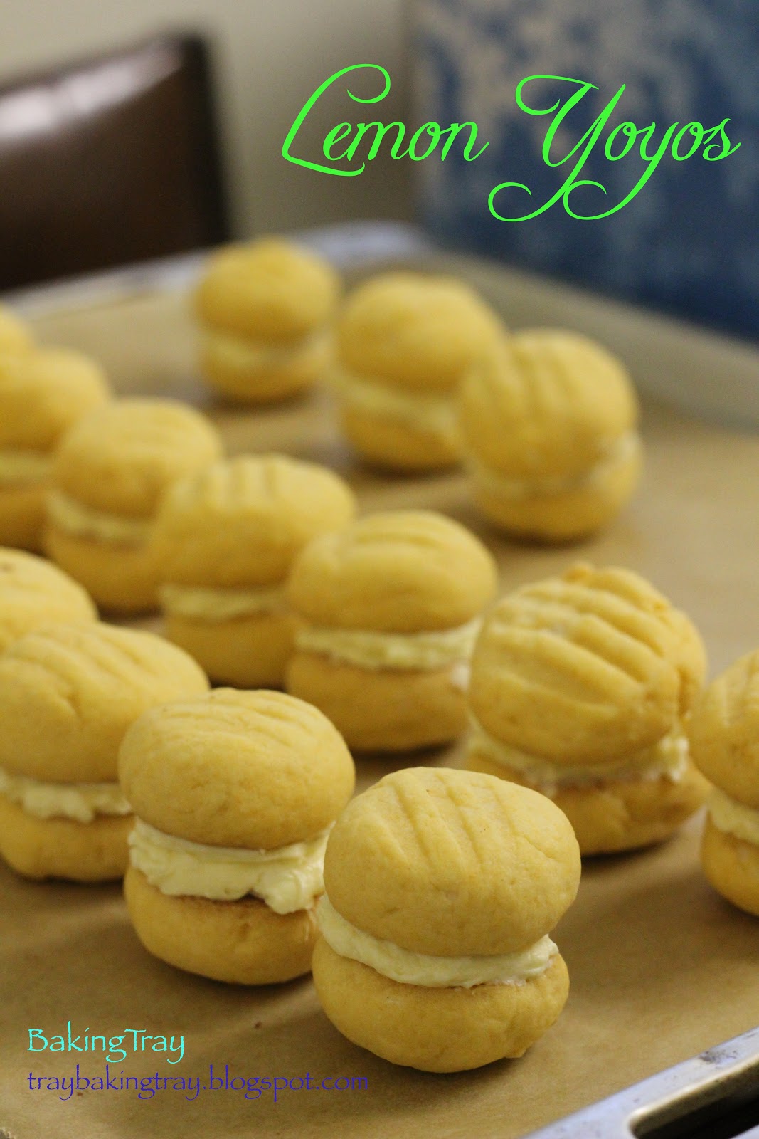 BAKING TRAY ~\________/~: Work catering week 5: Yo! have a Yoyo!