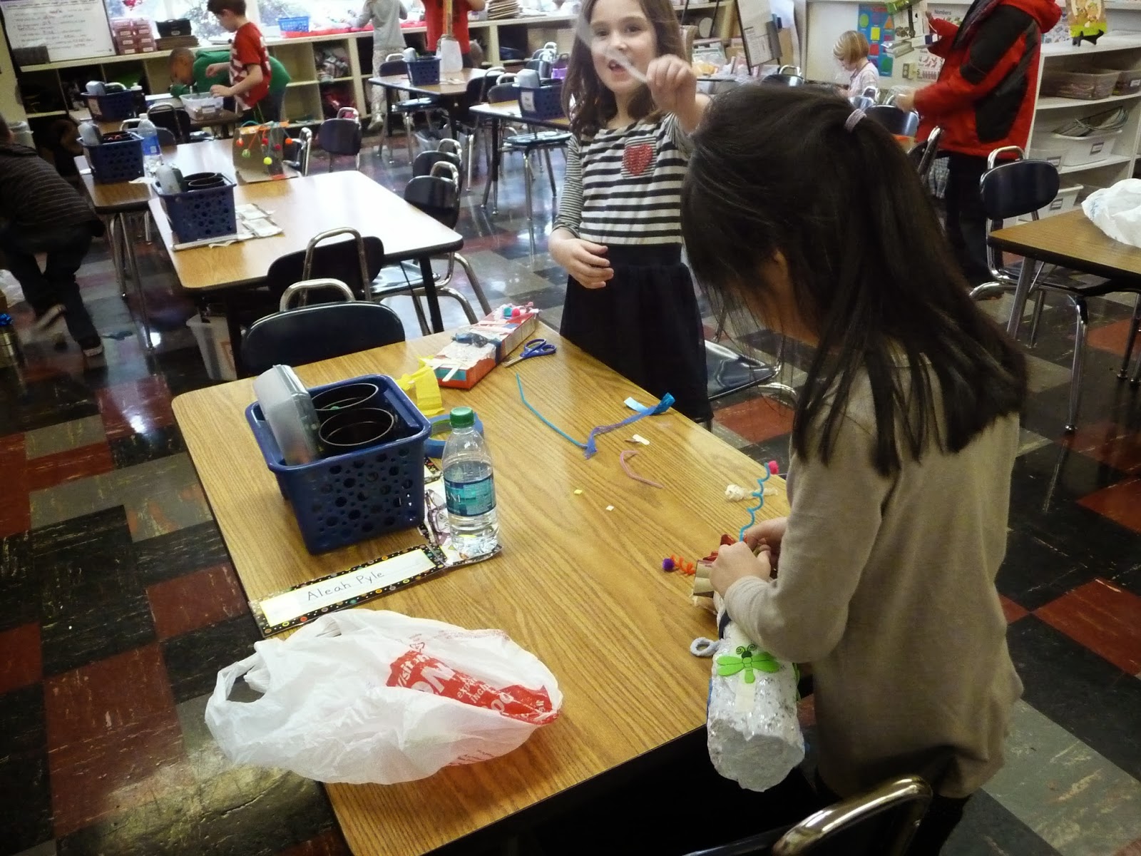 Mrs. Bowers' First Grade Stars: Recycling Creations