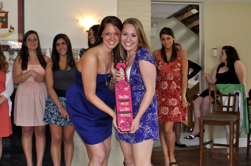 Alpha Chi Omega at UNH: Paddles