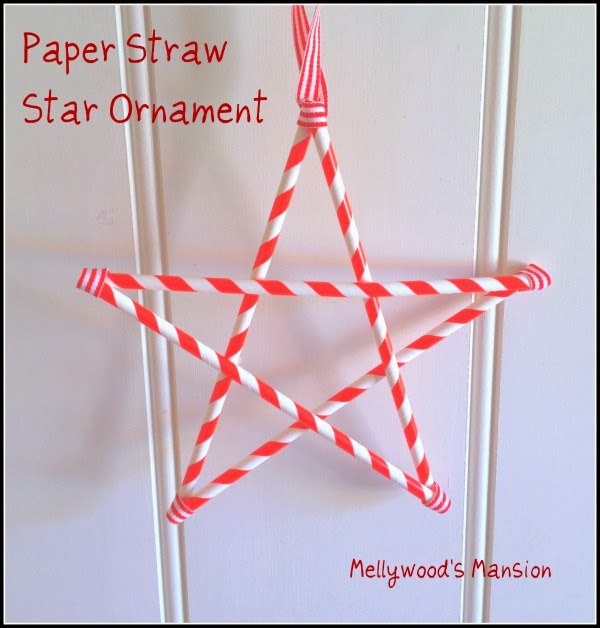 Mellywood's Mansion: Paper Straw Stars