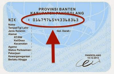 Arti Kode Angka di Balik KTP di Kolom NIK - Foseha