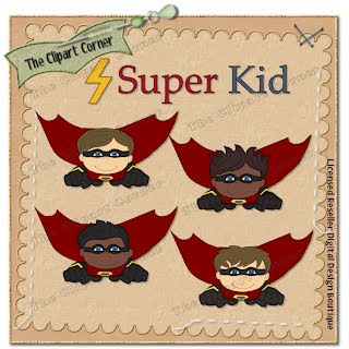 The Clipart Corner: Super Kids Clip Art