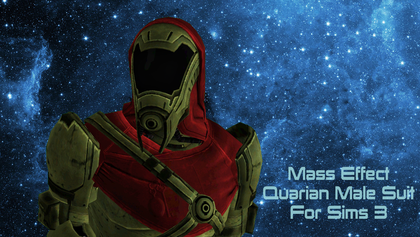 Collapsing Sequence Content for Sims 3/4: Male Quarian Suits for The Sims 3