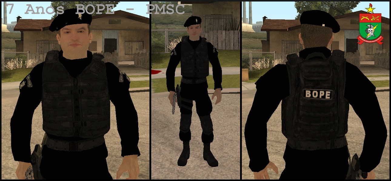 GTA PMSC: Pack BOPE - PMSC