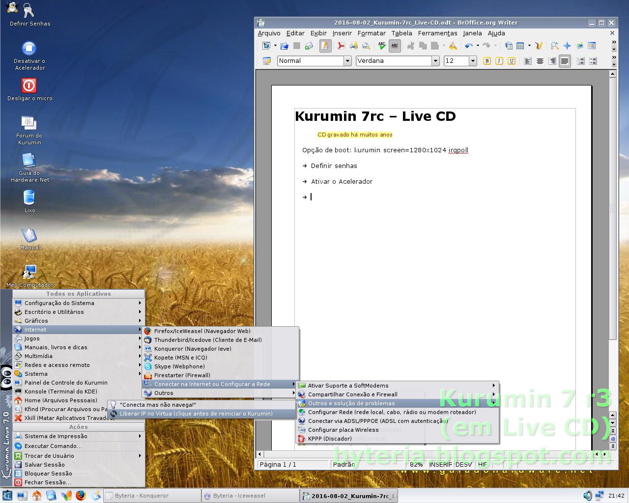 Byteria: Kurumin Linux (2003-2008)