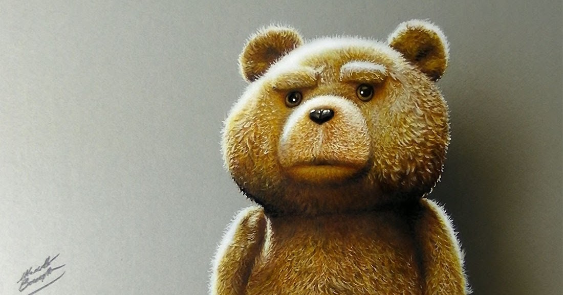 Ted Bear Drawing - Marcello Barenghi