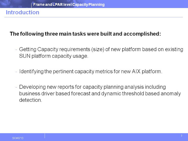 System Management by Exception: I. Trubin: AIX frame and LPAR level ...