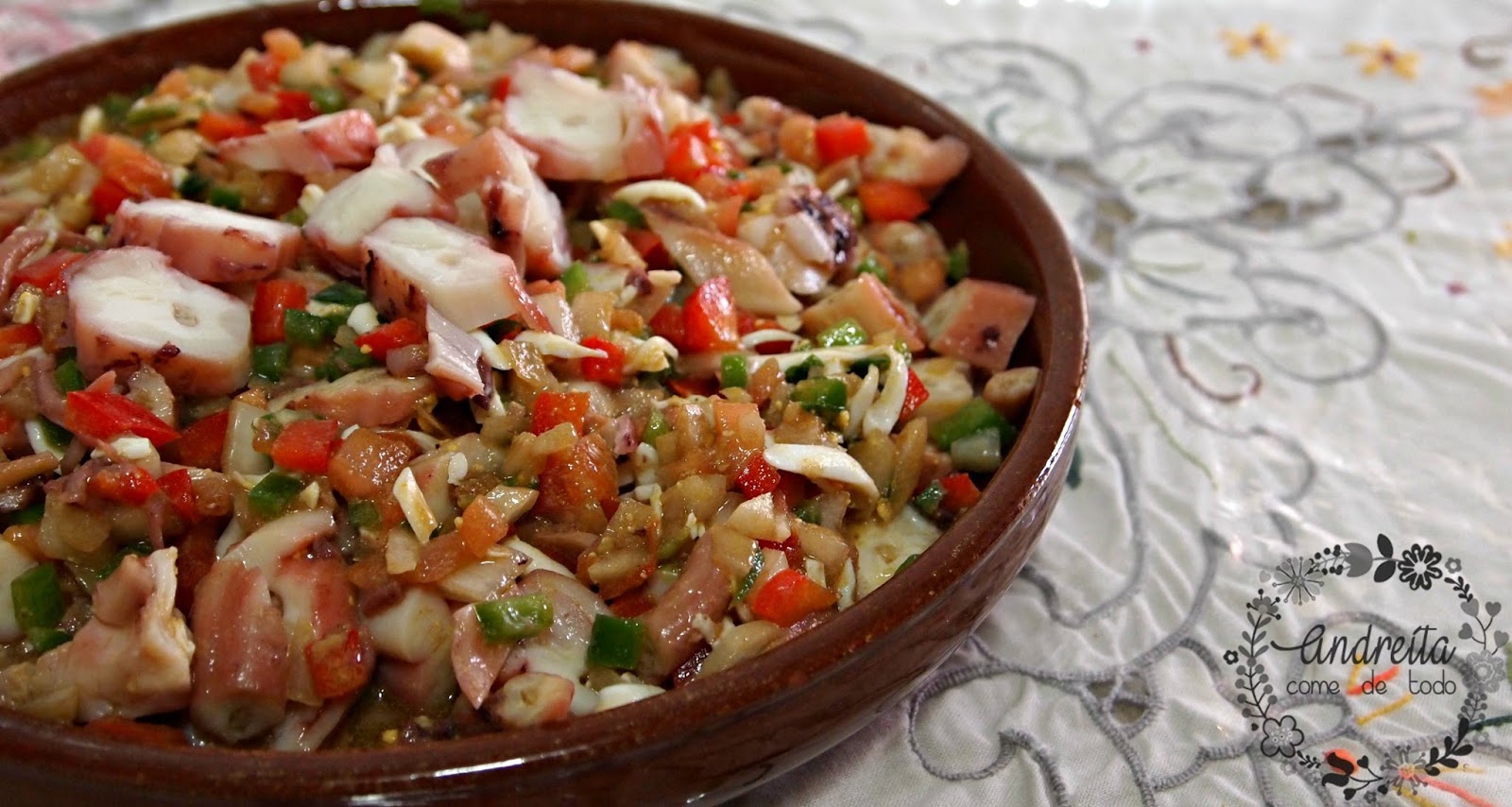 Rejo en vinagreta - Andreíta come de todo