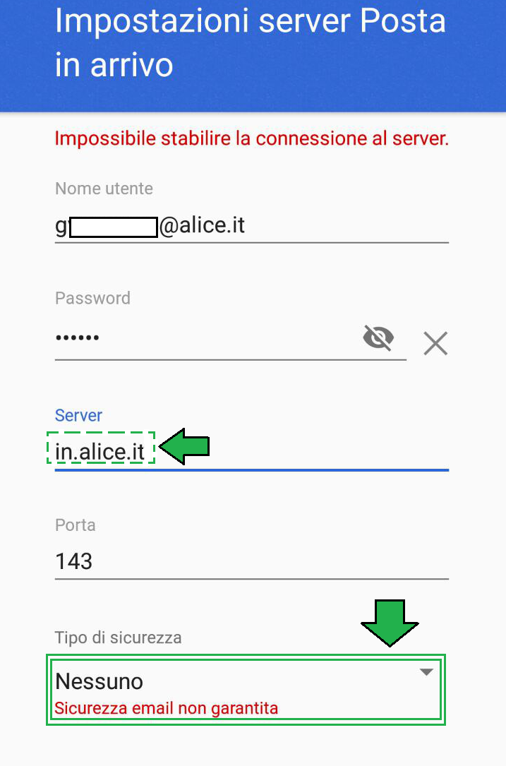 Configurare Alice mail su android Gmail: ecco la guida - Tuttoxandroid