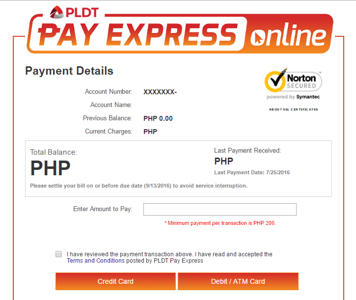How to Pay PLDT Bill Using Pay Express Online | BlogPh.net