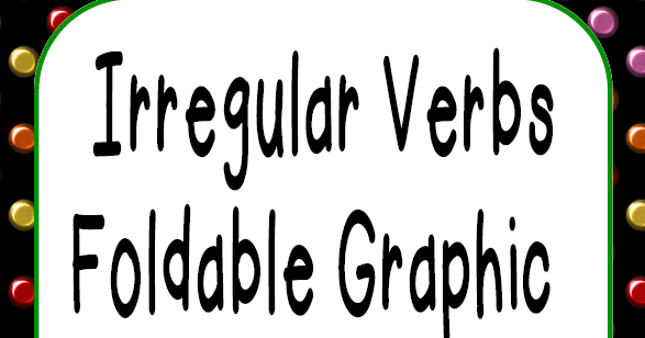 Irregular Verbs Clipart