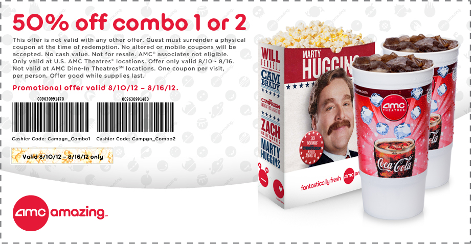 50% off AMC Combo