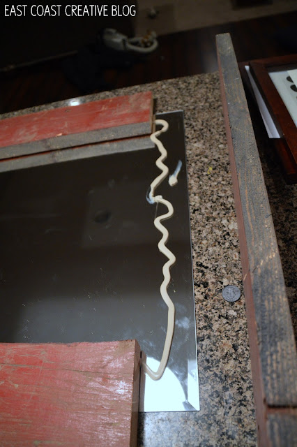 How to Make a Wood Framed Mirror | East Coast Creative