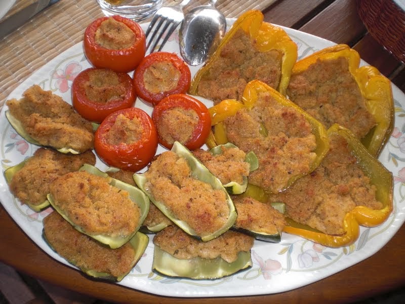 Anna in Casa: ricette e non solo: Verdure ripiene al forno