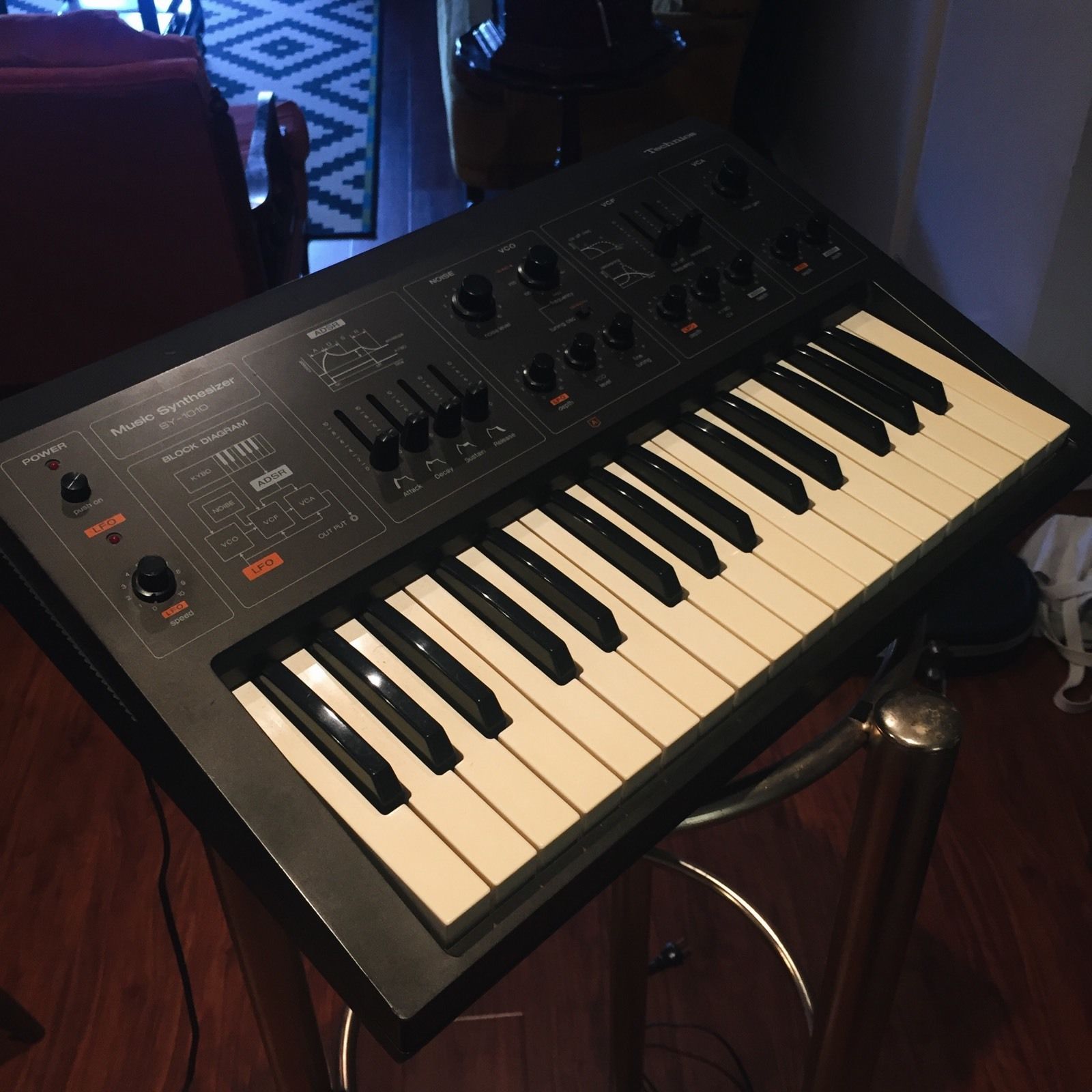 MATRIXSYNTH: 1979 Technics SY-1010 Vintage Analog Synth