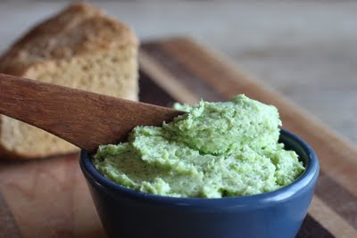 Green garlic butter