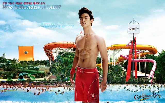 Yoona And Taecyeon Cabi