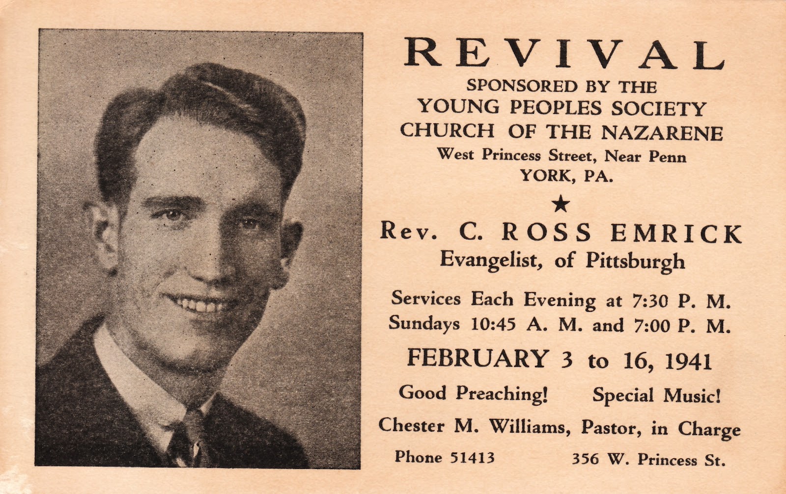 old time religion by Jim Linderman: C. Ross Emrick and Wife GOOD ...