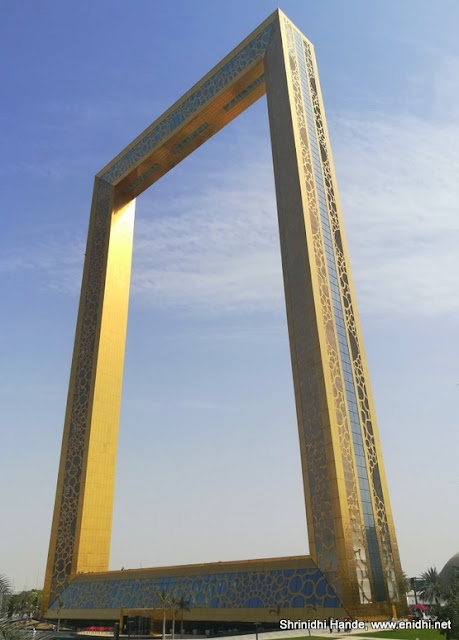 Dubai Frame - World's largest photo frame! - eNidhi India Travel Blog