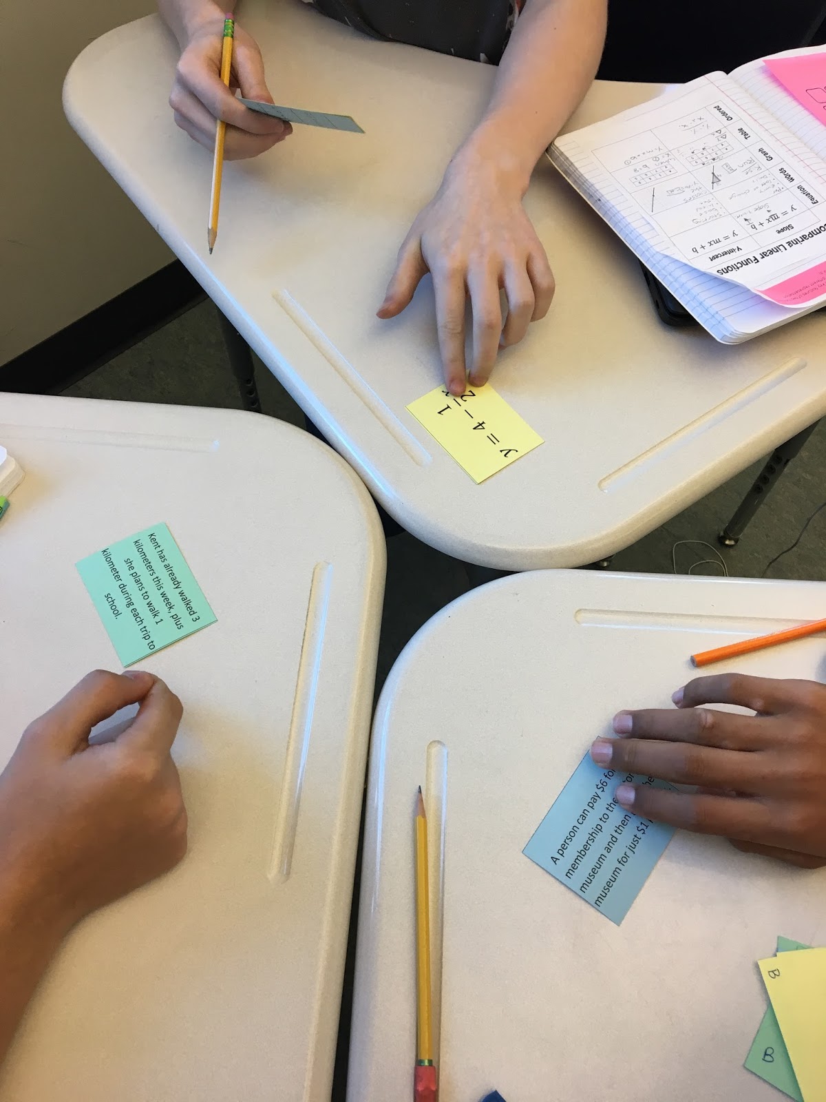 Mrs. Williams Is "Off on a Tangent!": War: Comparing Slopes & Y-intercepts