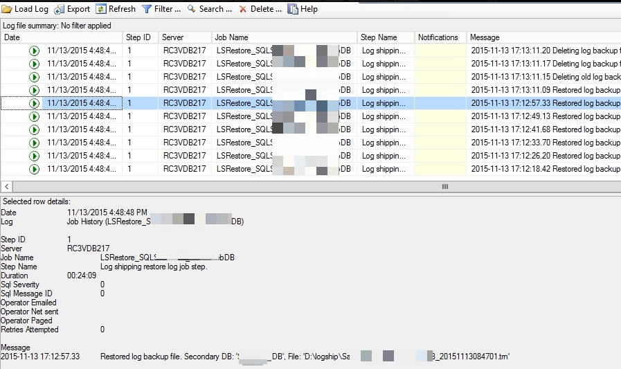 Hk Sql Server Doctor Recover Log Shipping Secondary Db From Status Suspect