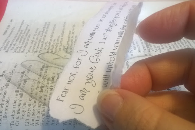 Upheld By His Righteous Right Hand ~ Bible Art Journaling Challenge ...