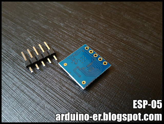 Arduino-er: ESP-05, mini ESP8266 WiFi module