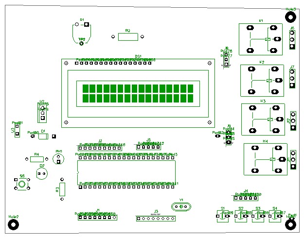 ELECTRONIC PROJECT: 8051 PCB BOARD FOR GENERAL PROJECTS