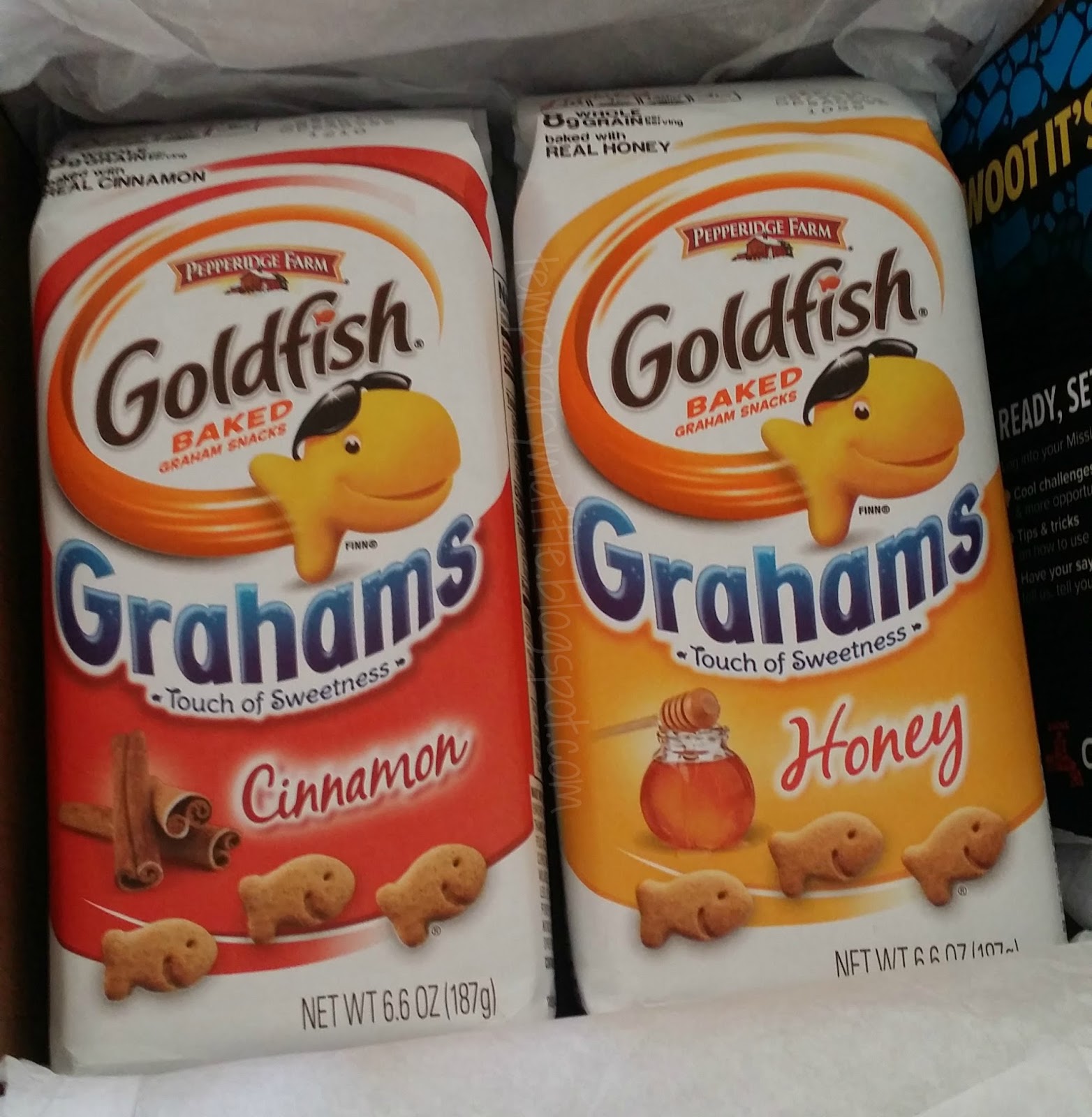 Temporary Waffle: Pepperidge Farms Goldfish Grahams in Cinnamon and Honey