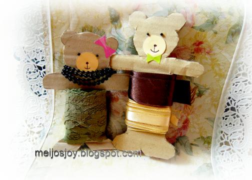 Meijo's Joy: How to : Bear bobbin in minutes!