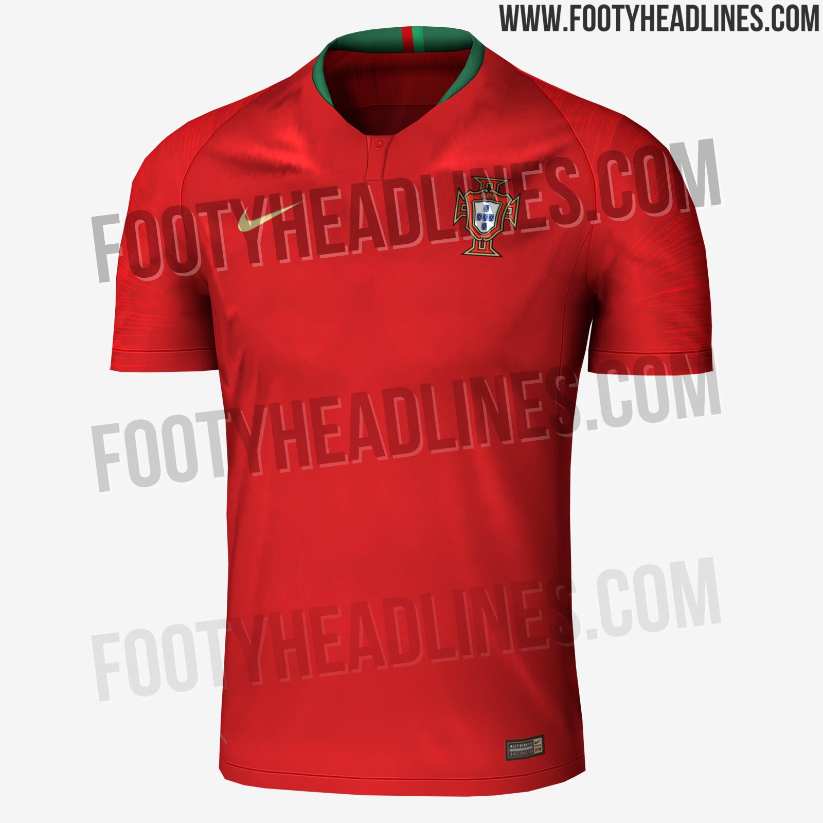 Nike Portugal 2018 World Cup Home & Away Kits Leaked - Footy Headlines