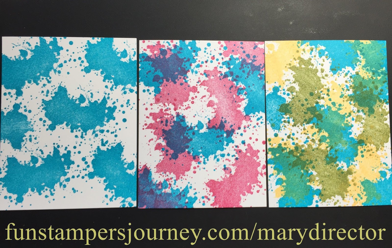 KreatesKards Journey: Fun Stampers Journey Creating Backgrounds With ...