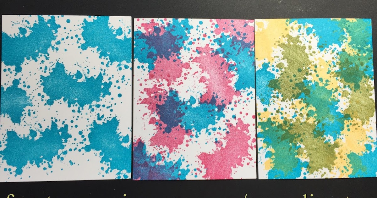 KreatesKards Journey: Fun Stampers Journey Creating Backgrounds With ...