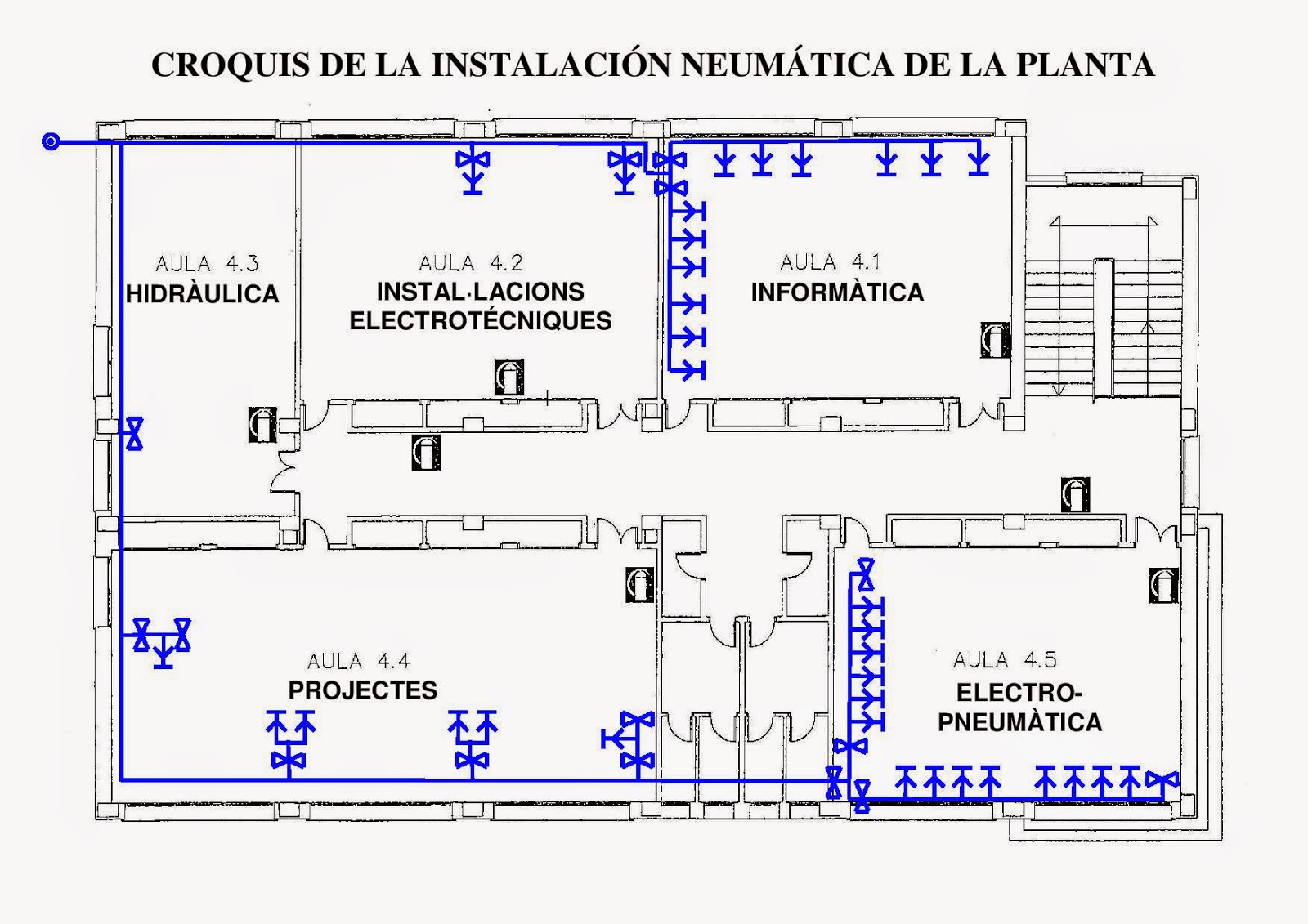 Diario del PIE5S 2012/13: 5S en el aula de Neumática