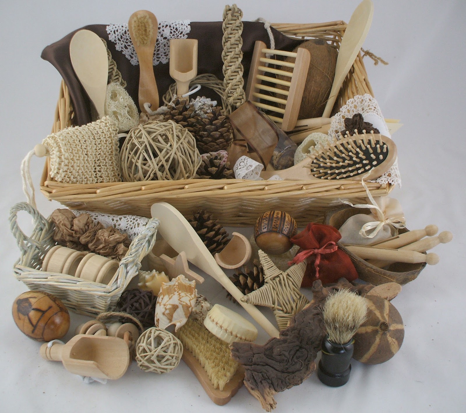 Adventures In Natural Learning: Treasure Baskets for Babies, and why we ...