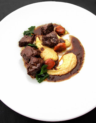 Daube, Polenta Crémeuse & Tombée de Blettes Niçoises - La Femme à Tête ...