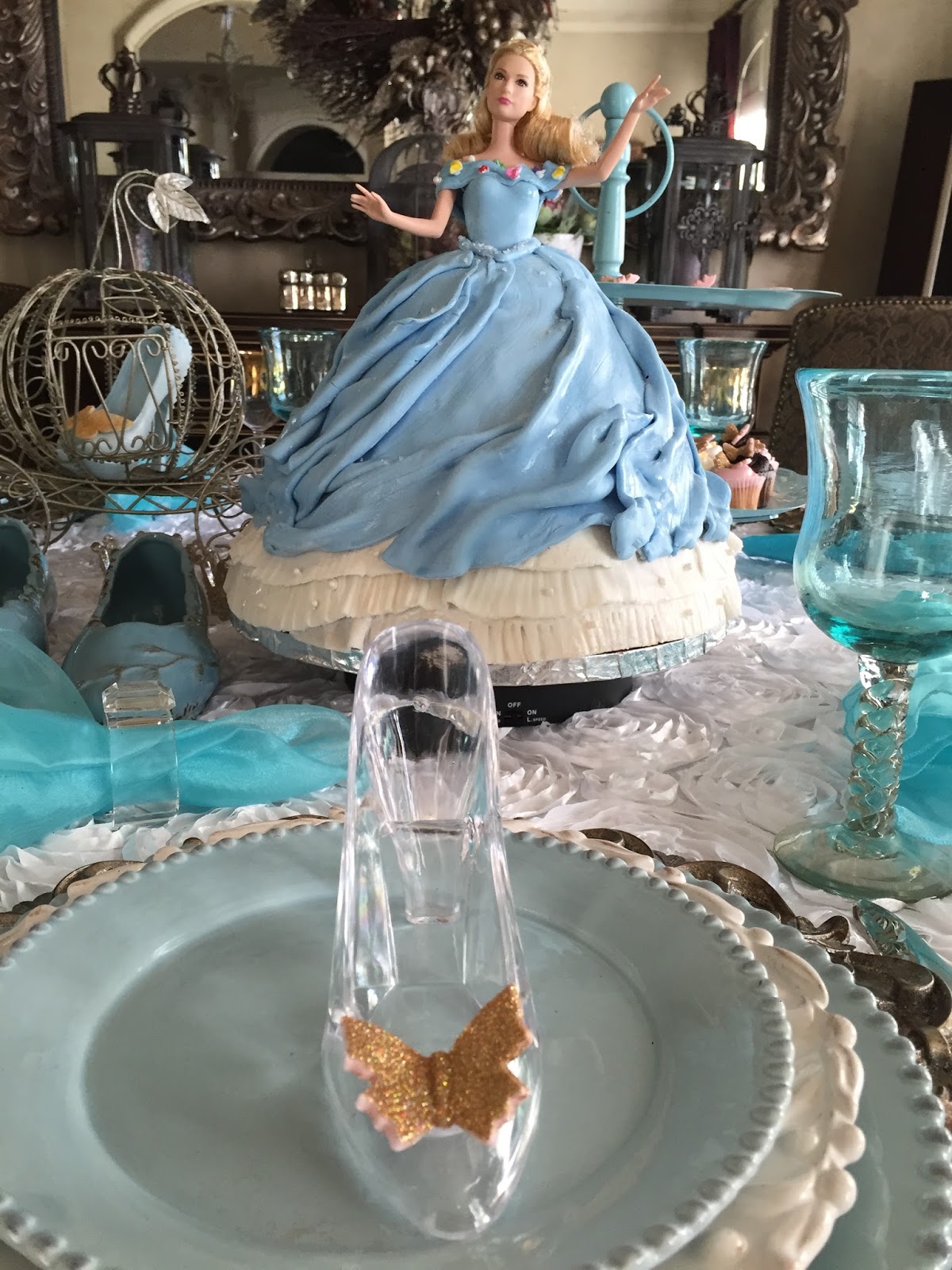 Purple Chocolat Home: Cinderella The Movie Table and Party