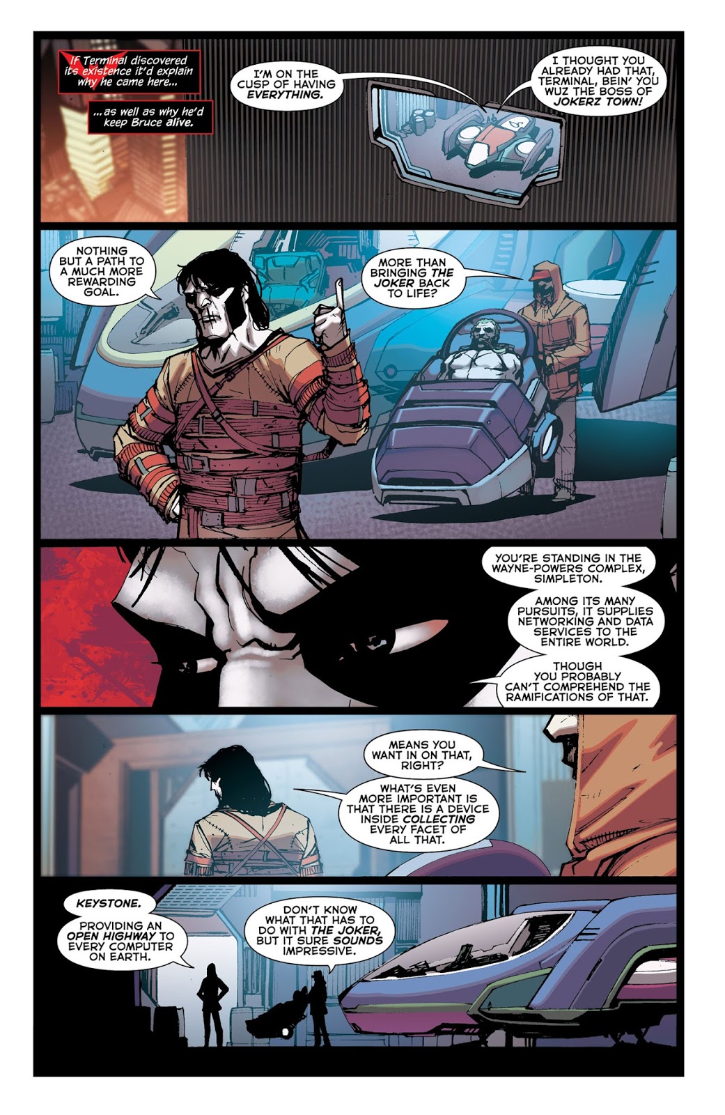 Weird Science DC Comics: Batman Beyond #5 Review and *SPOILERS*