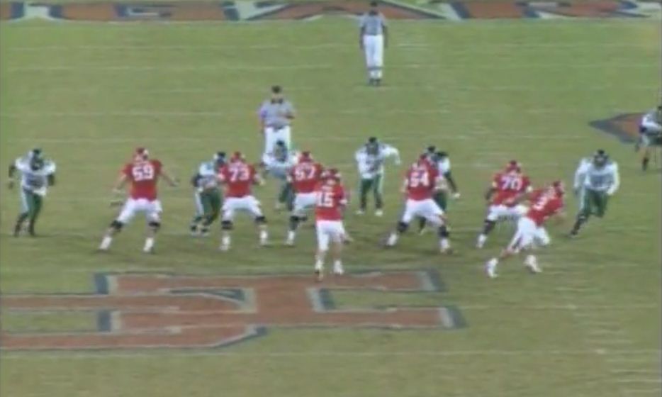 Blind Side Blog: Using Empty Protection with a Y-Stick Concept