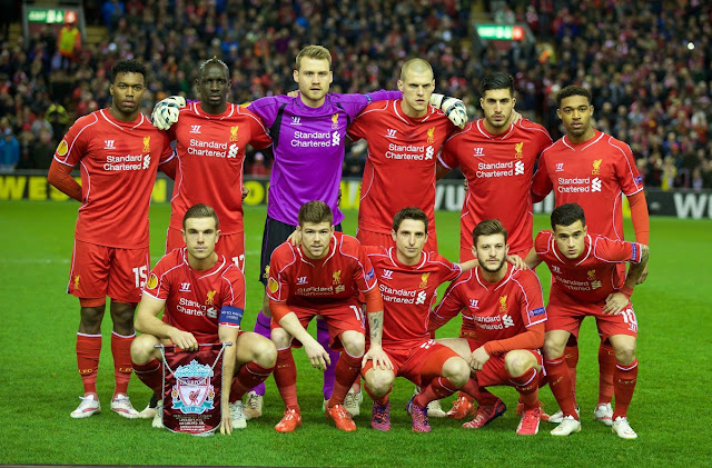 Liverpool F.C.: Liverpool starting lineup against Bournemouth