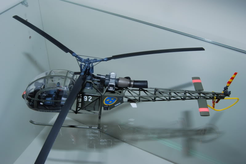 The Art of Styrene - Björns modeller: Alouette II, HKP 2, Heller 1/48 ...