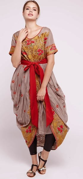 Arab Maxi / Tunics Dress | Colorful Party Wear Arabic Clothing for ...