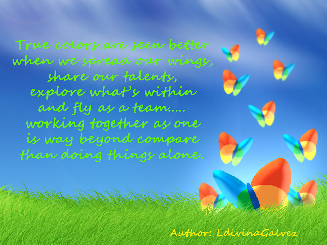 POEMS AND ARTWORKS: True colors