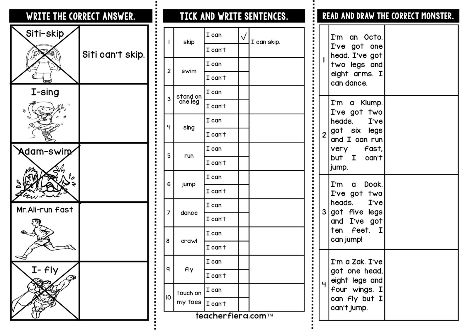 teacherfiera.com: YEAR 2 UNIT 8 BROCHURE
